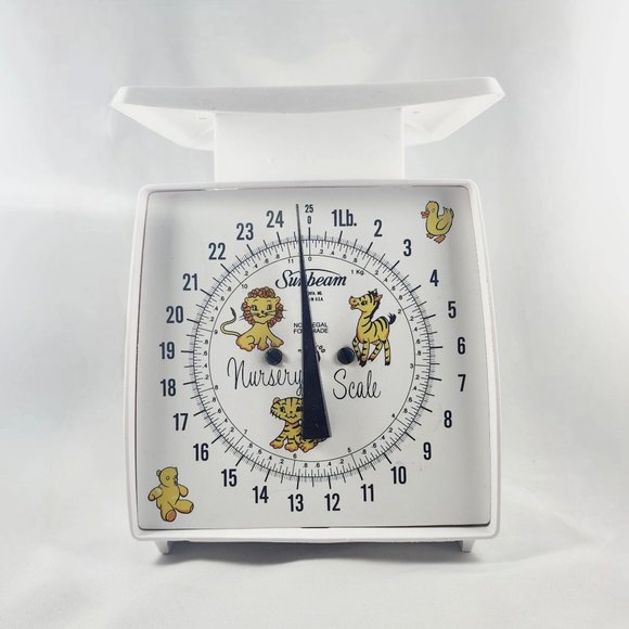 Sunbeam | Accents | 95s Baby Scale Vintage Nursery Decor Baby Shower ...